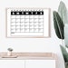Reusable Printable Calendar, Fill in Monthly Planner, Printable Planner ...