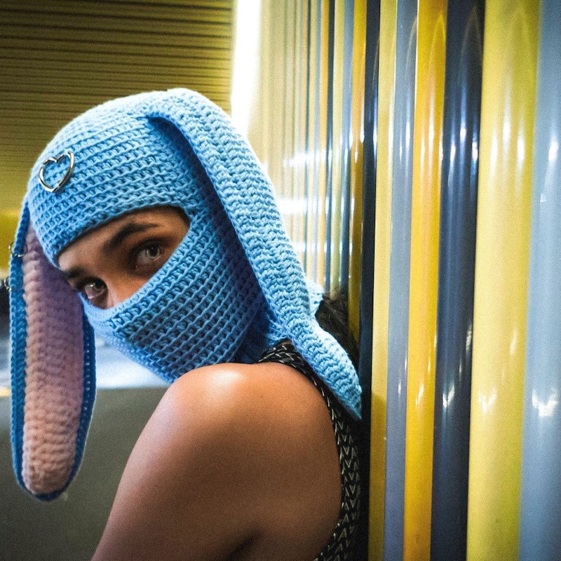 Bad Bunny Mask - Etsy