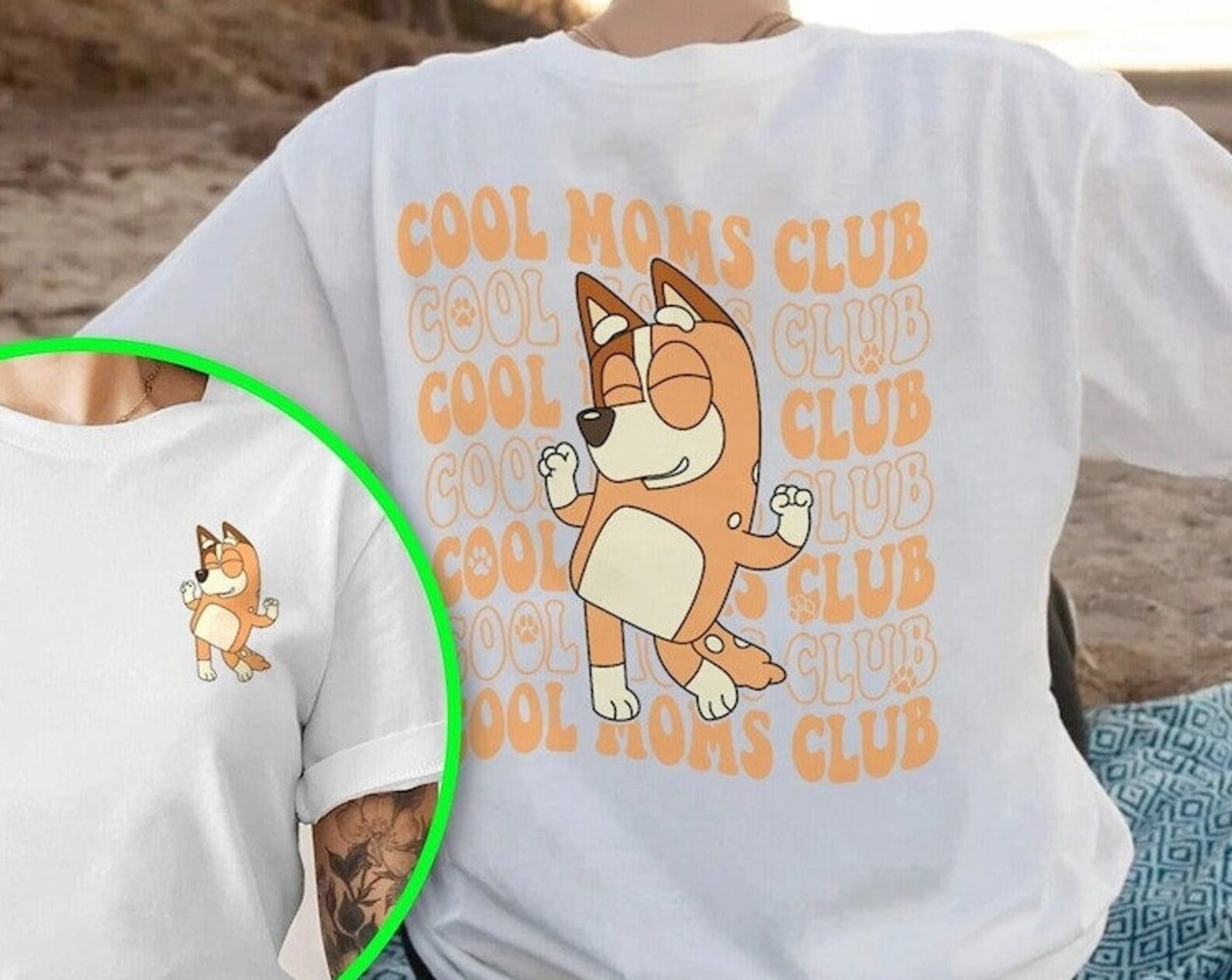 Cool Mom Clubs Bluey Shirt, Bluey Dad Shirt, Bluey Mum Shirt, Bluey ...