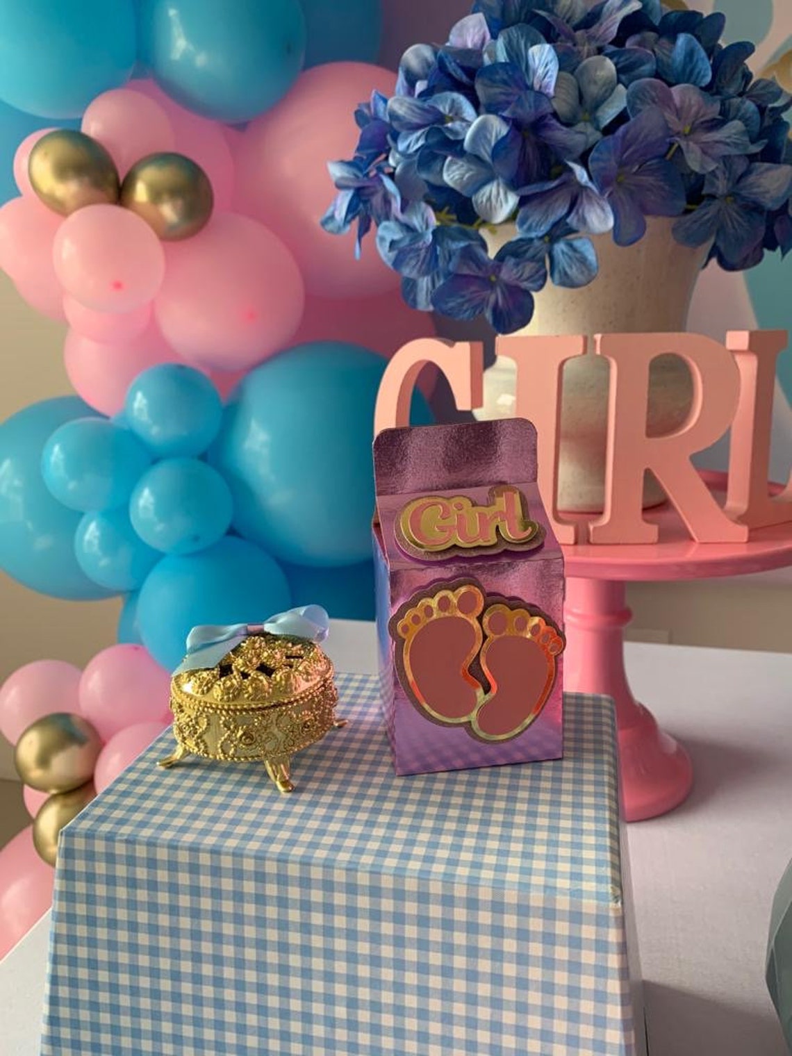 Gender Reveal Party Favors / Boy or Girl Treat Box /baby | Etsy