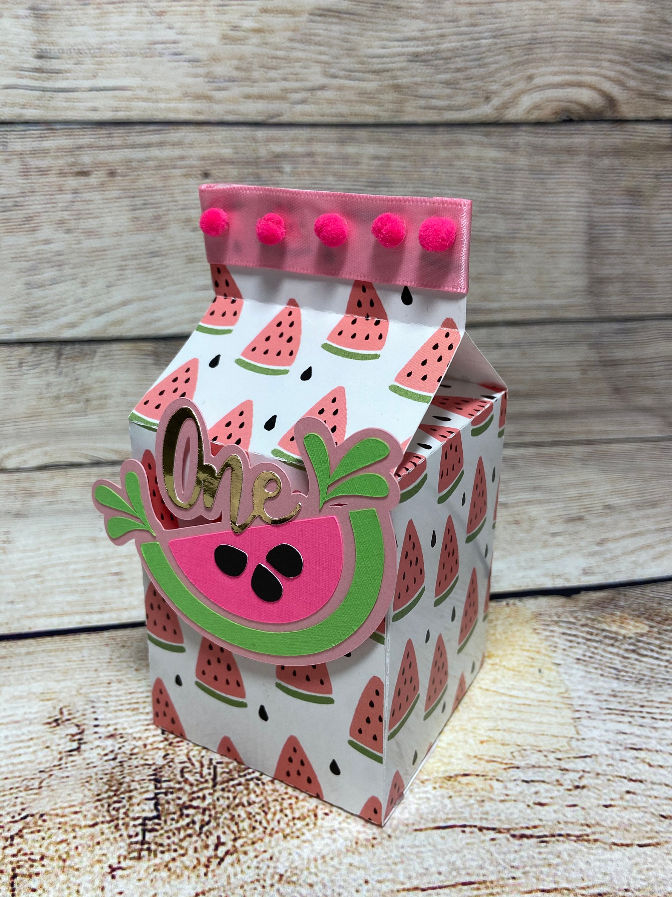 Watermelon favor box watermelon candy box/ sweet watermelon one in a ...