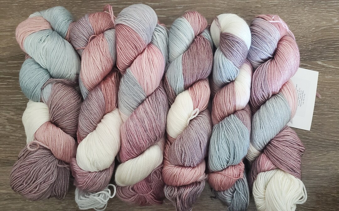 DESTASH Expression Fiber Arts Luster Superwash Merino Tencel Sport ...