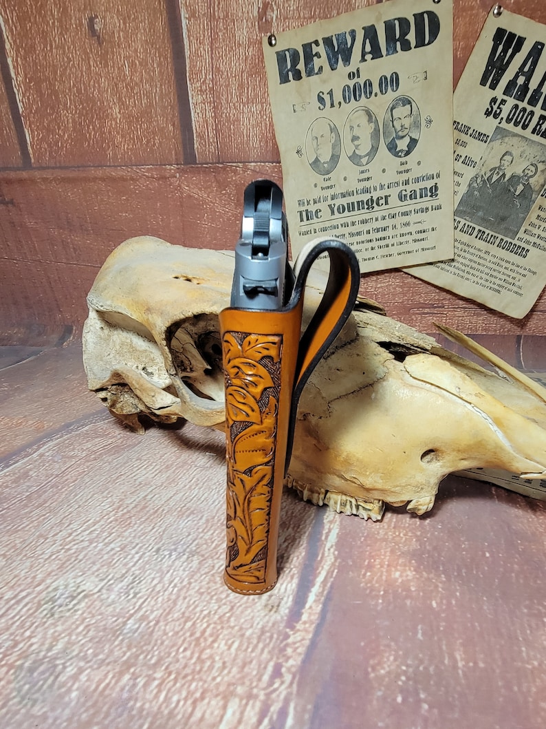 Handmade Leather Holster Tom Threepersons Style 1911 - Etsy