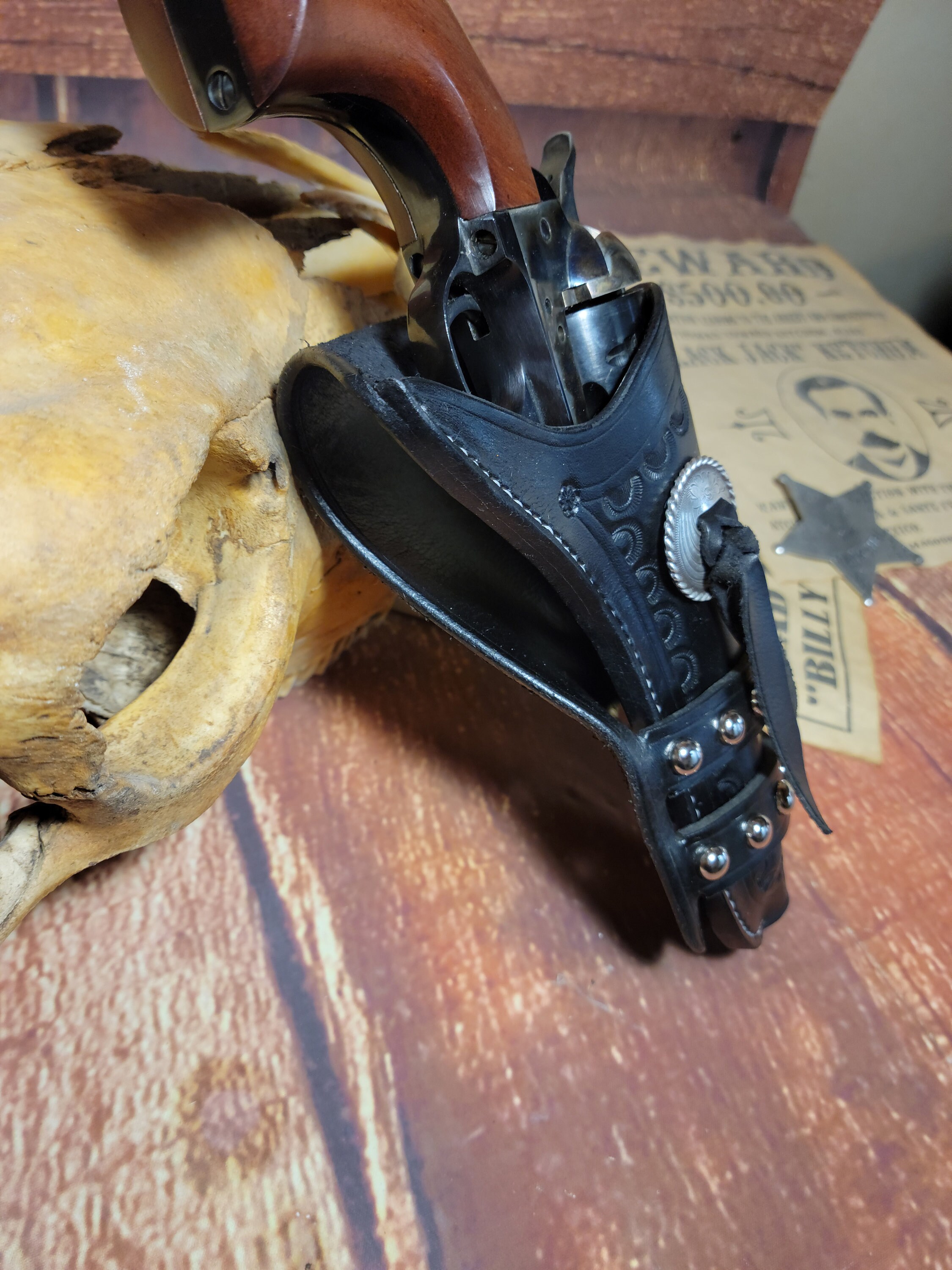 Johnny Ringo Holster, Handmade, Colt Peacemaker Ruger New Vaquero ...