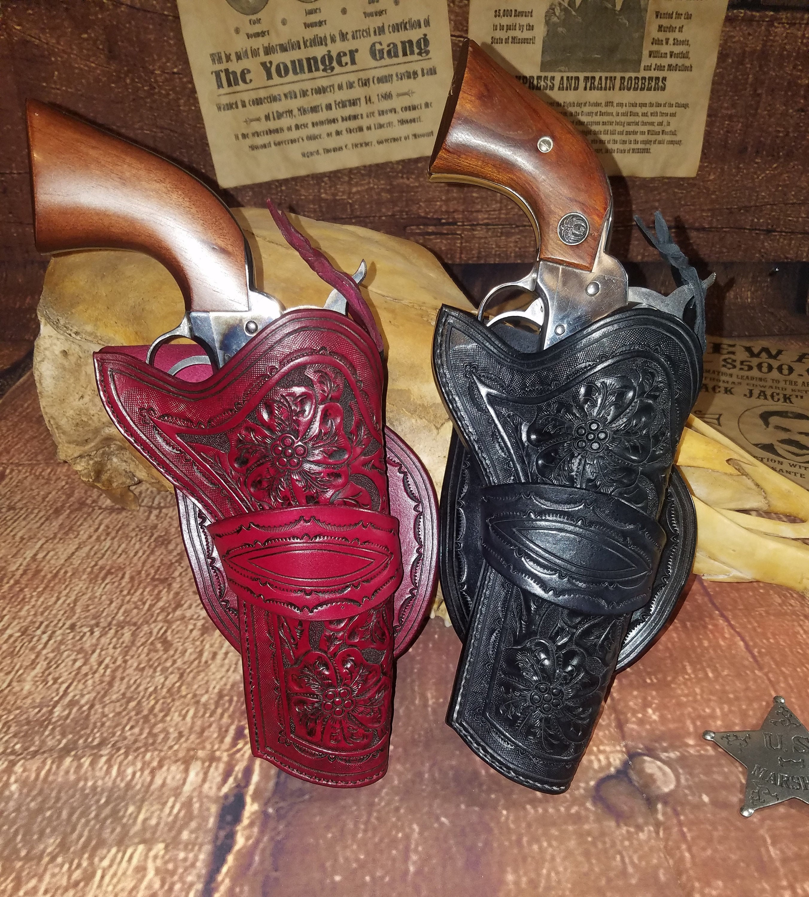 Hand of God Holster for Ruger Vaquero 1873 Colt Clones 3:10 | Etsy