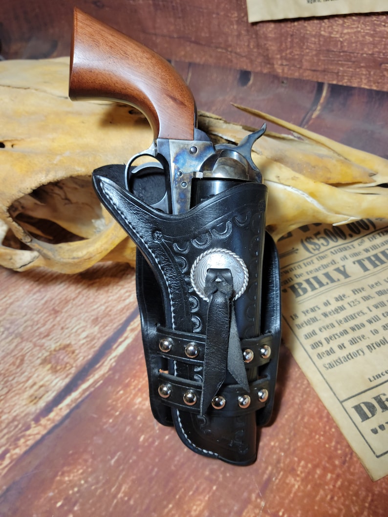 Johnny Ringo Holster, Handmade, Colt Peacemaker Ruger New Vaquero ...