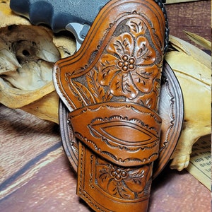 3:10 to Yuma, Handmade, Leather 1911 Hand of God Holster, .45 Western ...