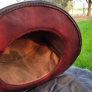 Handmade, Distressed Leather Top Hat, Western, Steampunk - Etsy