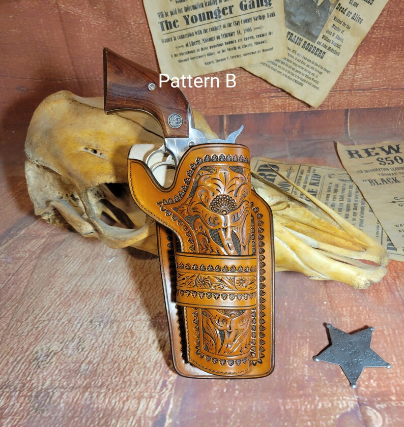 The Law Dog. Handmade Western Holster for Ruger Vaquero, 1873 Colt ...