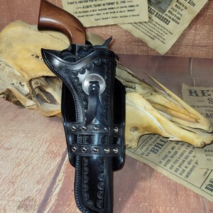 Johnny Ringo Holster, Handmade, Colt Peacemaker Ruger New Vaquero ...