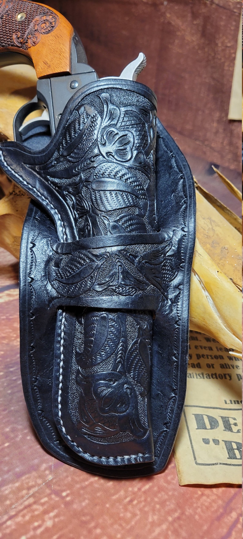 Mexican Loop Holster for Ruger Wrangler or Heritage Rough Rider 5.5" or ...