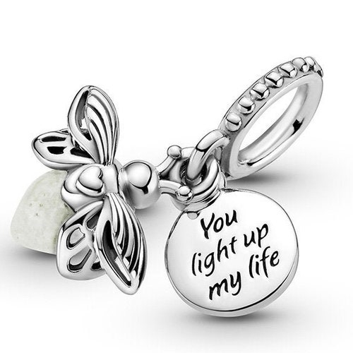 Personalized Crystal Heart Photo Charm Fit Pandora Bracelet | Etsy