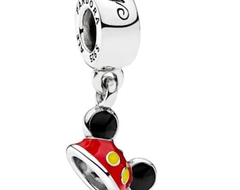 Pandora Mickey Charm | Etsy