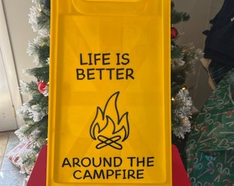 Camping Caution Sign - Etsy