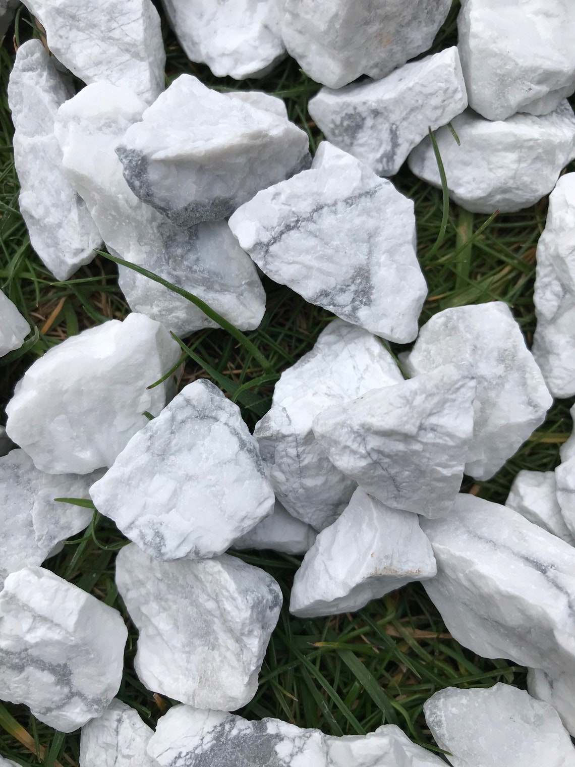 Magnesite Raw Crystal White Magnesite Piece for | Etsy