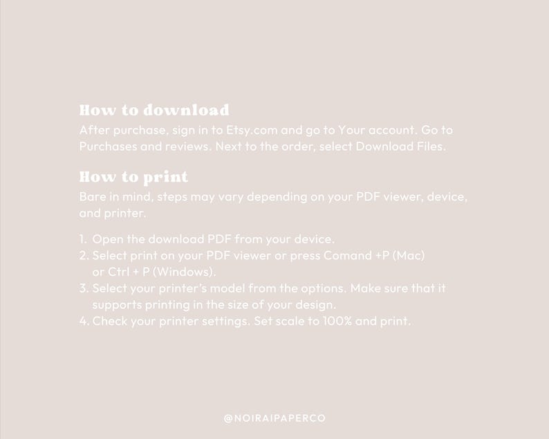 Packing Checklist V1 A5 Printable and Digital PDF Files 1 Minimalist ...