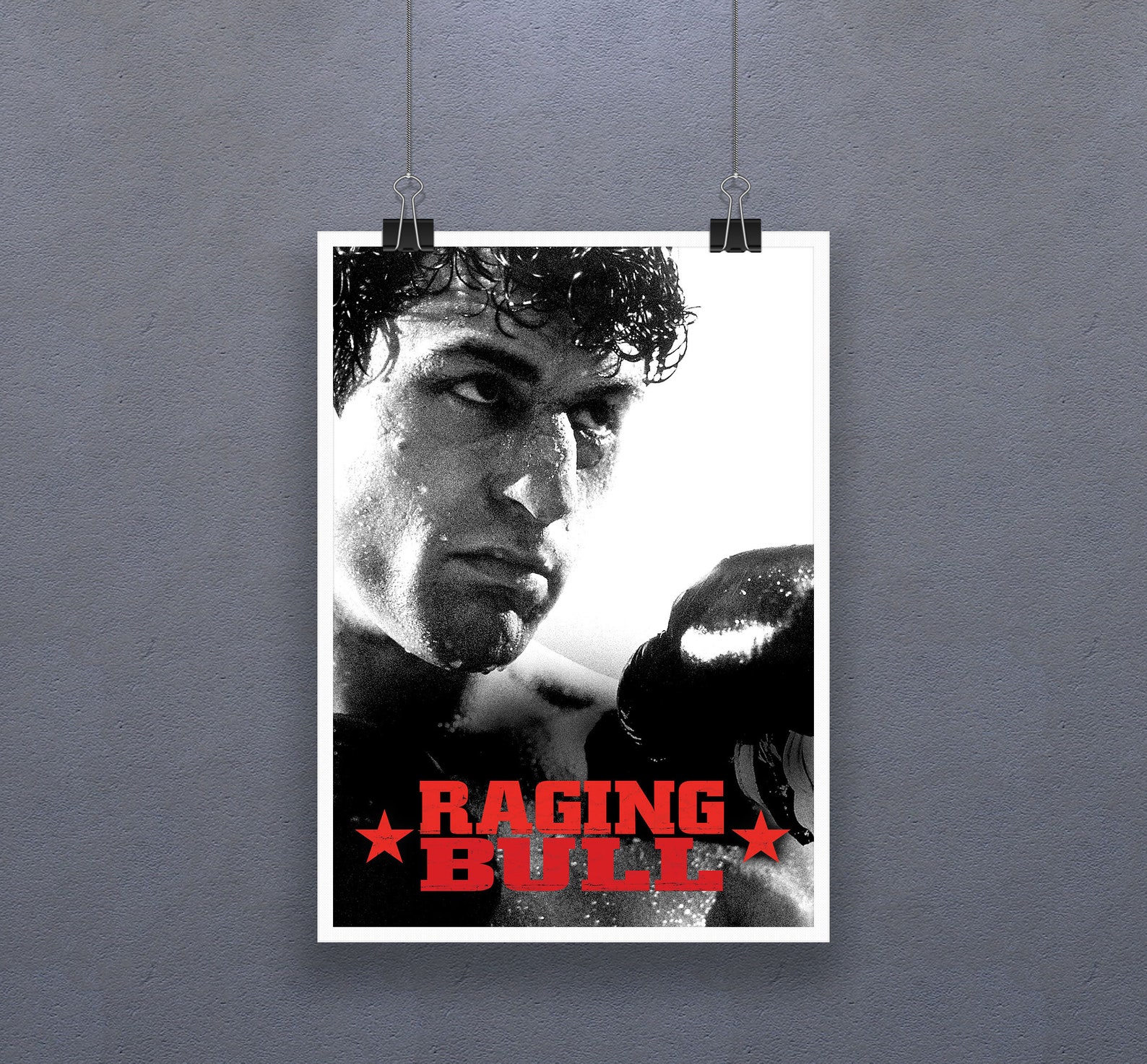Raging Bull 1980 Poster Martin Scorsese Movie Robert De Niro, Cathy ...