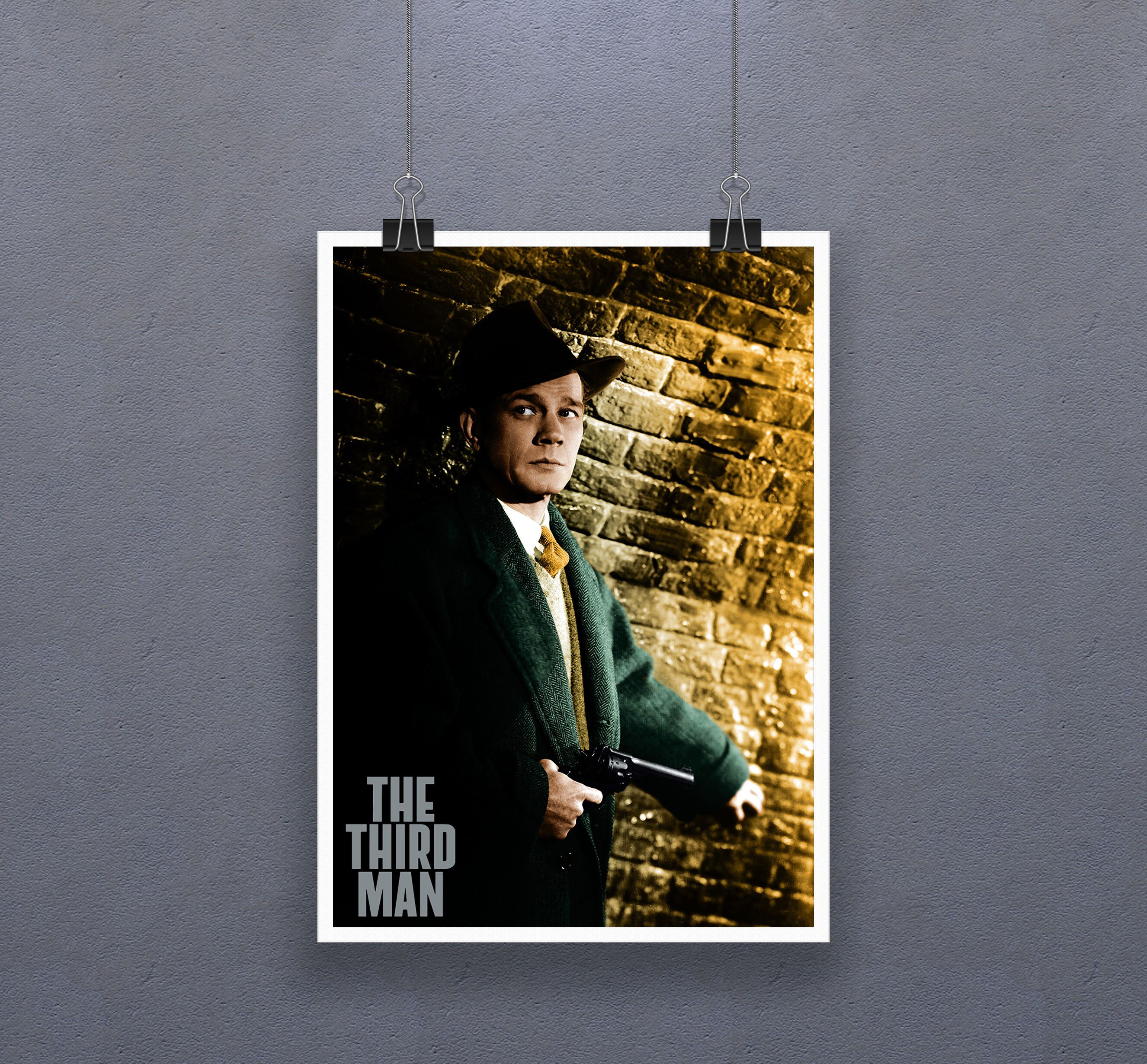 The Third Man 1949 Poster British Film Noir Wall Decor Retro Print Art ...
