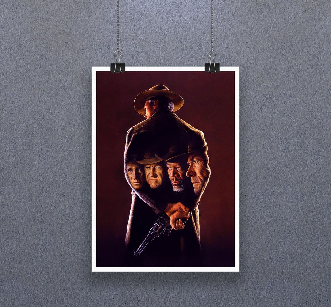 Unforgiven (1992) Poster Clint Eastwood Movie Western Print Art Gift - Etsy