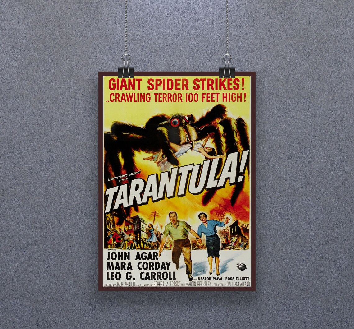 Tarantula! (1955) Poster American Science Fiction Giant Monster Film ...