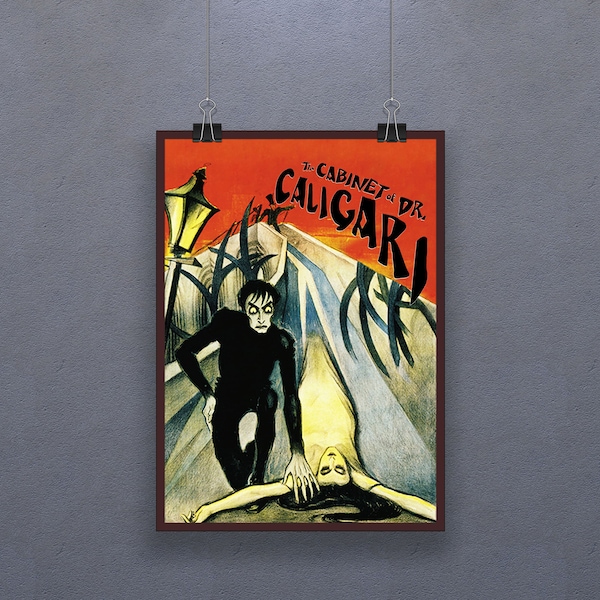 The Cabinet of Dr Caligari Poster - Etsy