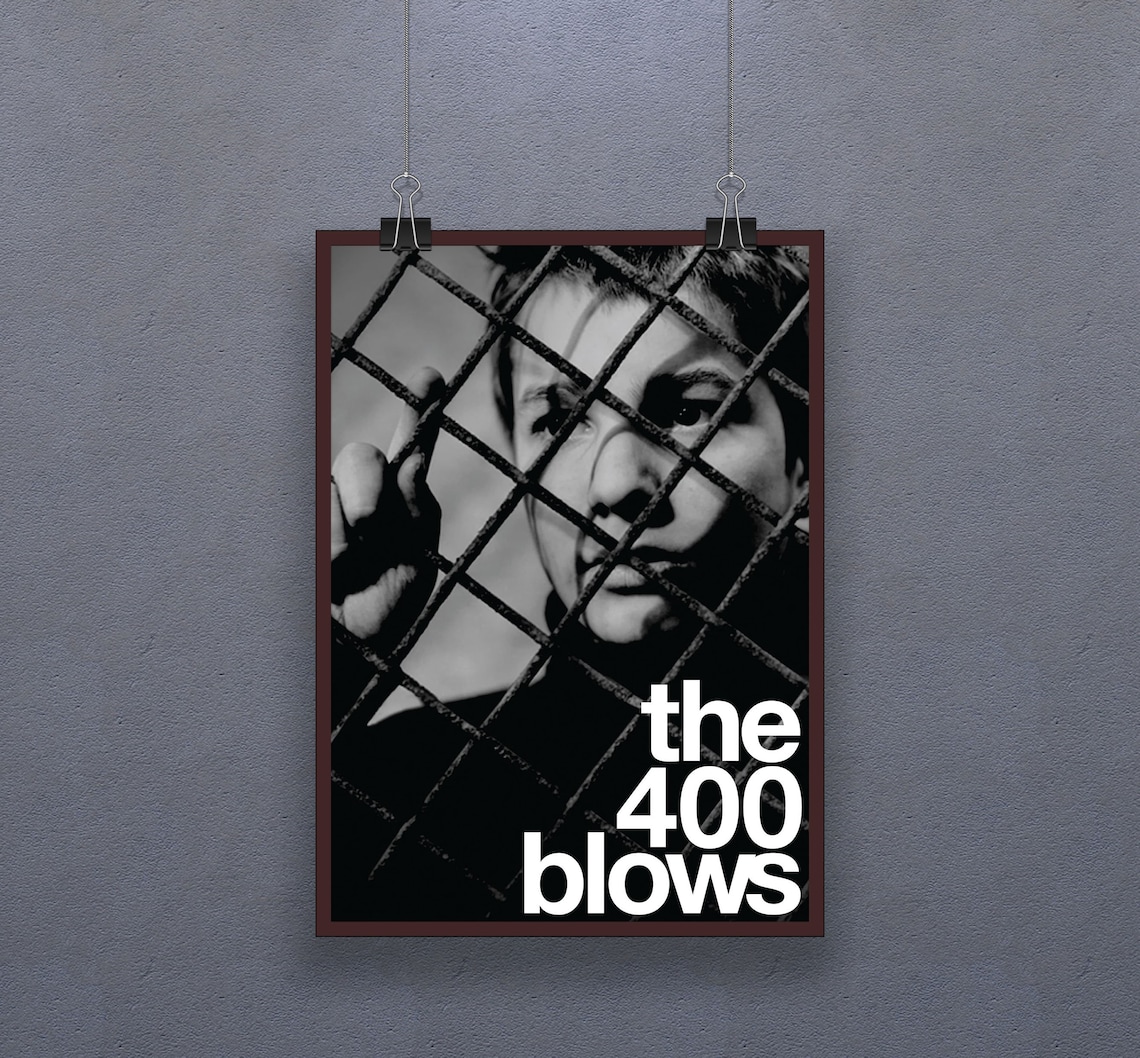 The 400 Blows (1959) Poster French New Wave Drama Film Wall Decor Jean ...