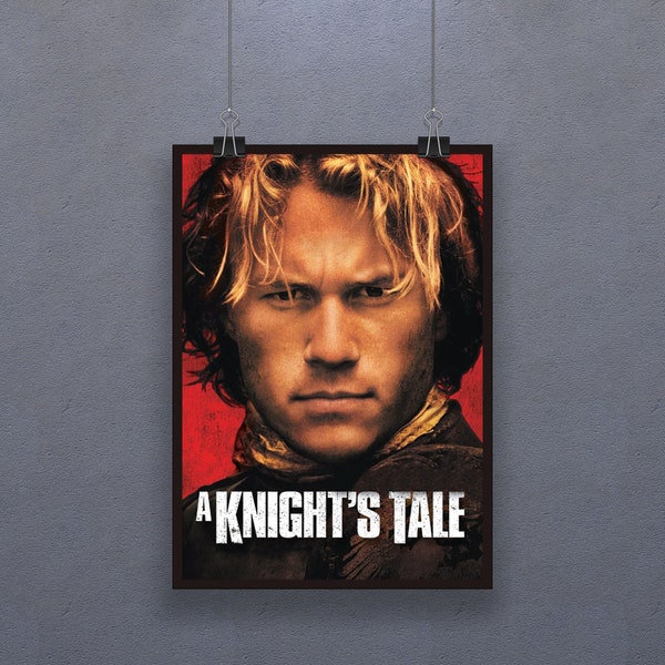Knight's Tale Poster - Etsy Australia