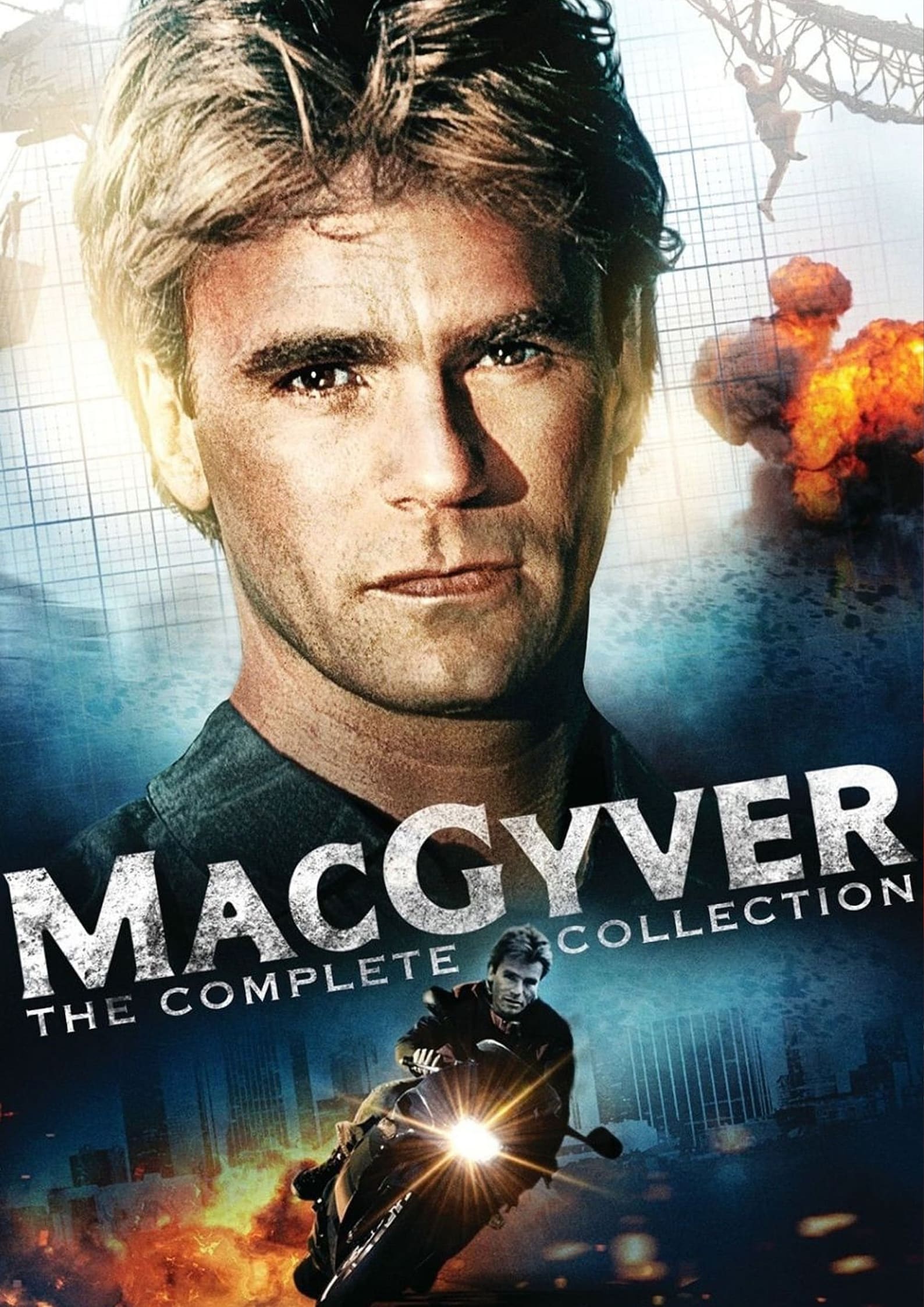 Macgyver 1985 TV Series Poster Angus mac Macgyver Cinema Print Art Gift ...