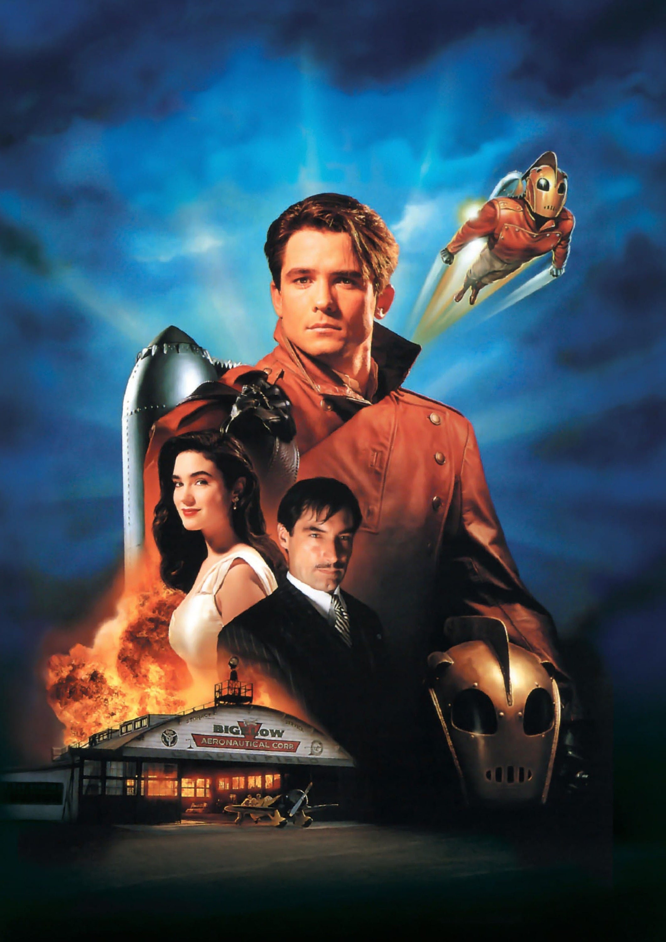 The Rocketeer 1991 Poster American Period Superhero Film - Etsy Denmark