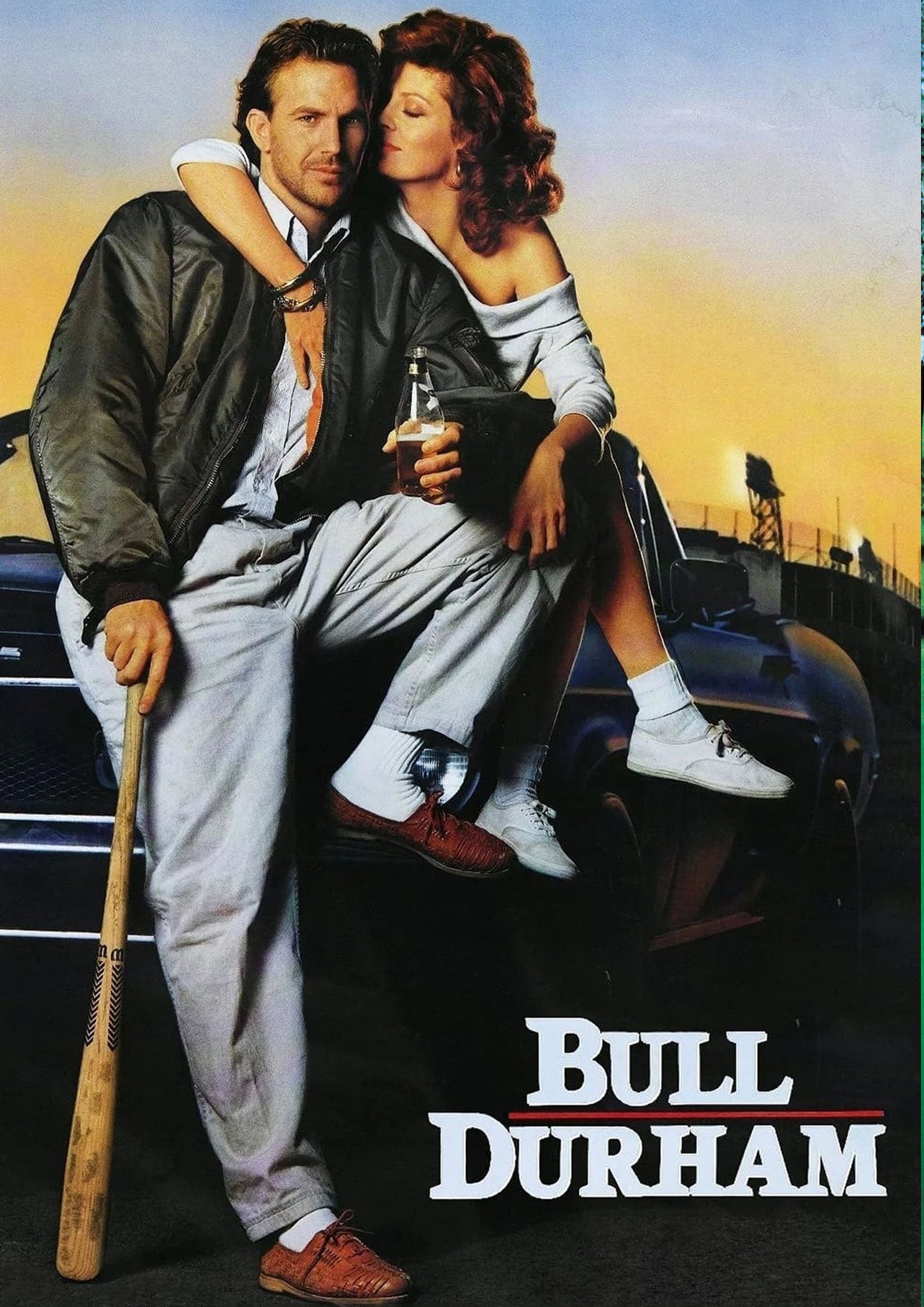 Bull Durham (1988) Poster American Romantic Comedy Sports Film Kevin ...