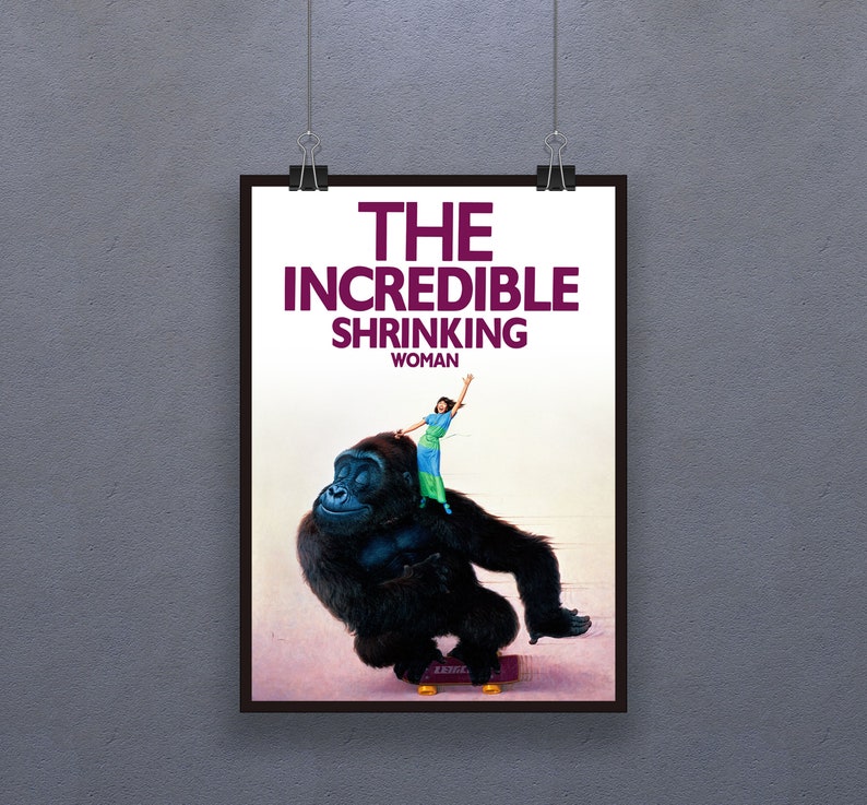 The Incredible Shrinking Woman 1981 Poster American Science-fiction ...