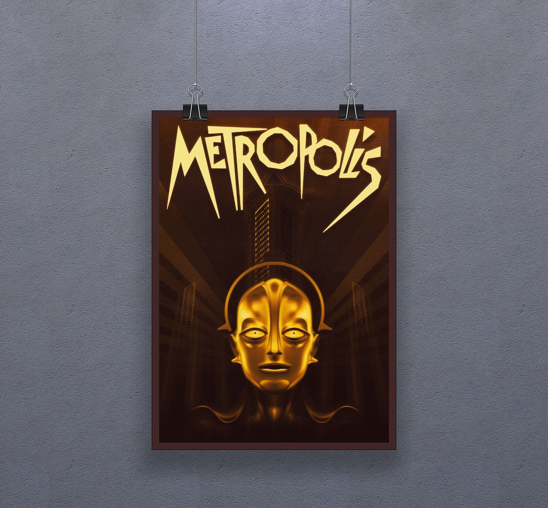Metropolis (1927) Poster German Expressionist Science-fiction Drama ...