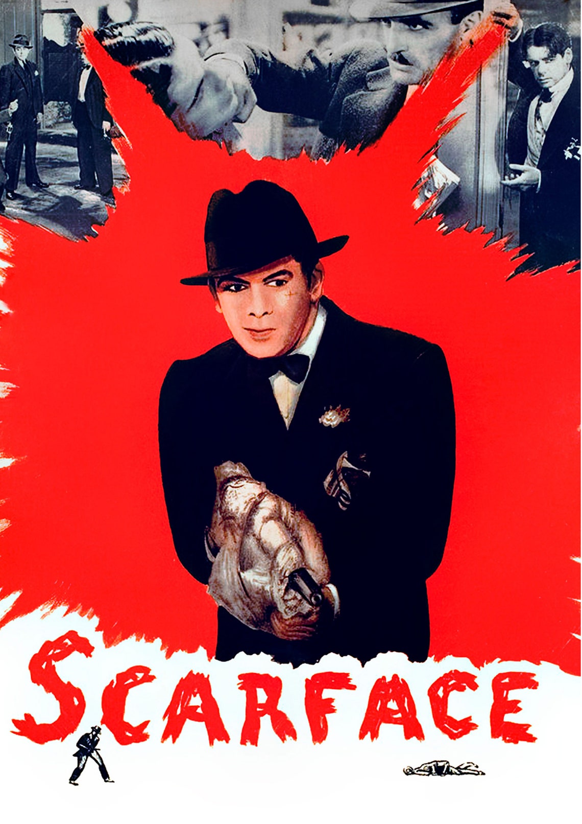 Scarface 1932 Poster American Gangster Film Wall Decor Retro - Etsy