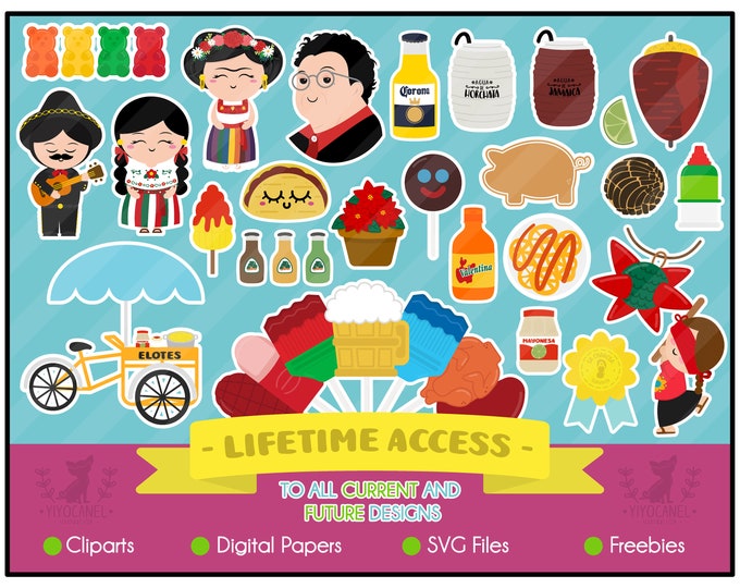 Paletero Warenkorb SVG | Nieve SVG | Set up for Layering | Mexikanische ...