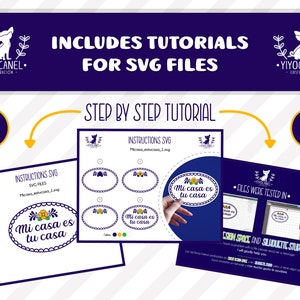 Mi Casa Es Tu Casa Svg, Tile Svg, Placa Talavera Svg, Ceramic Mexican ...