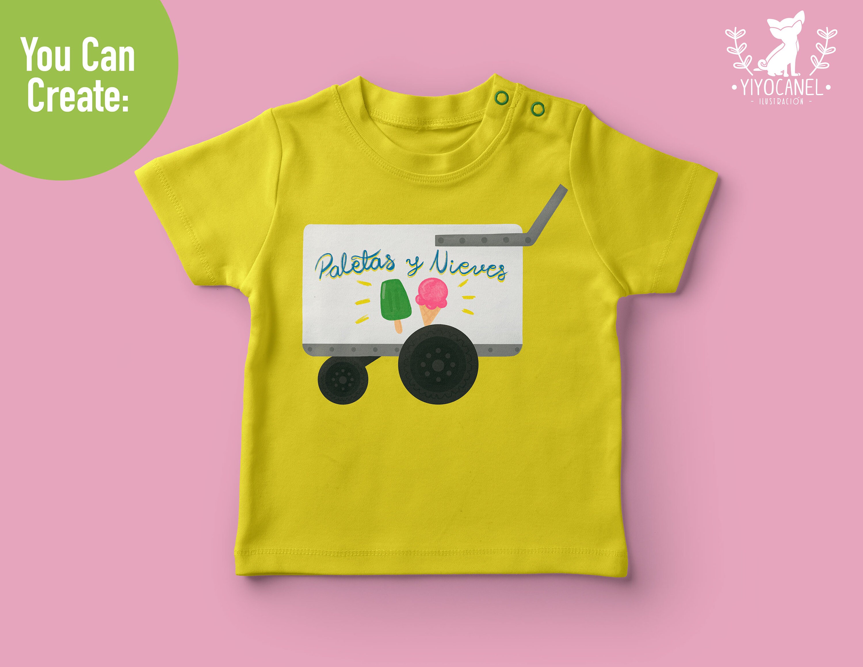 Carrito De Paletas Y Helados Png, Mexican Paletero, Mexican Food ...