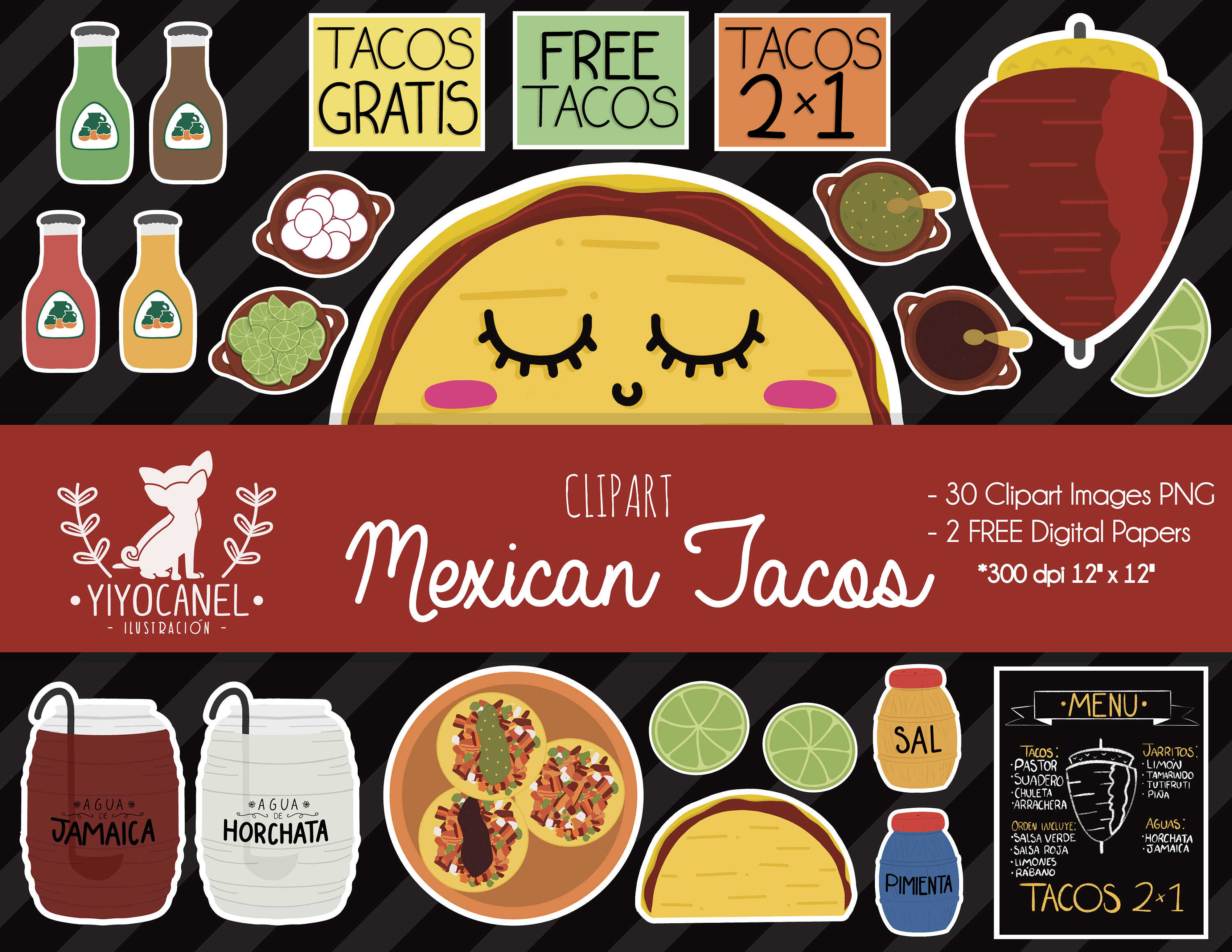Tacos Clipart