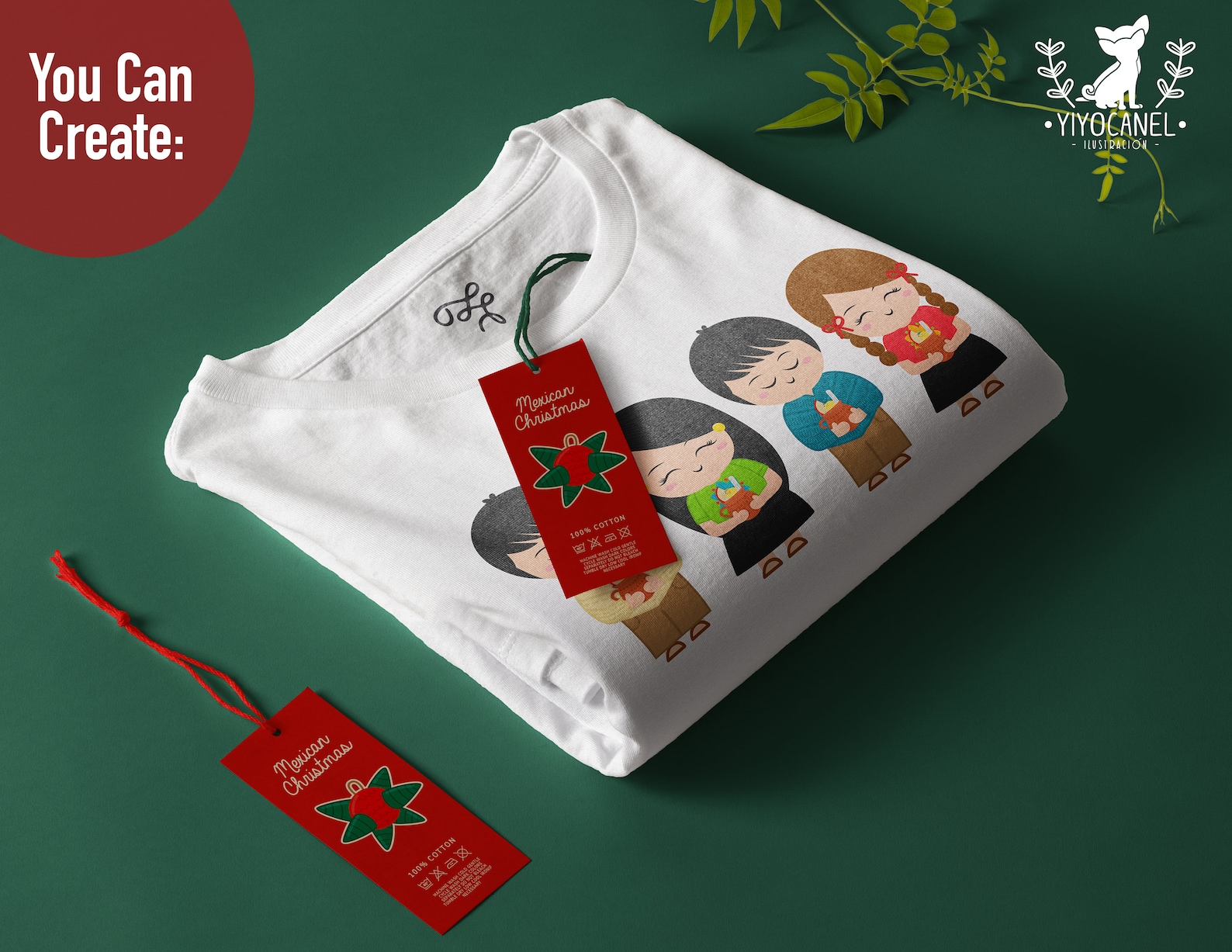 Mexican Christmas Clipart, Free Mexican Christmas Digital Paper, Posada ...