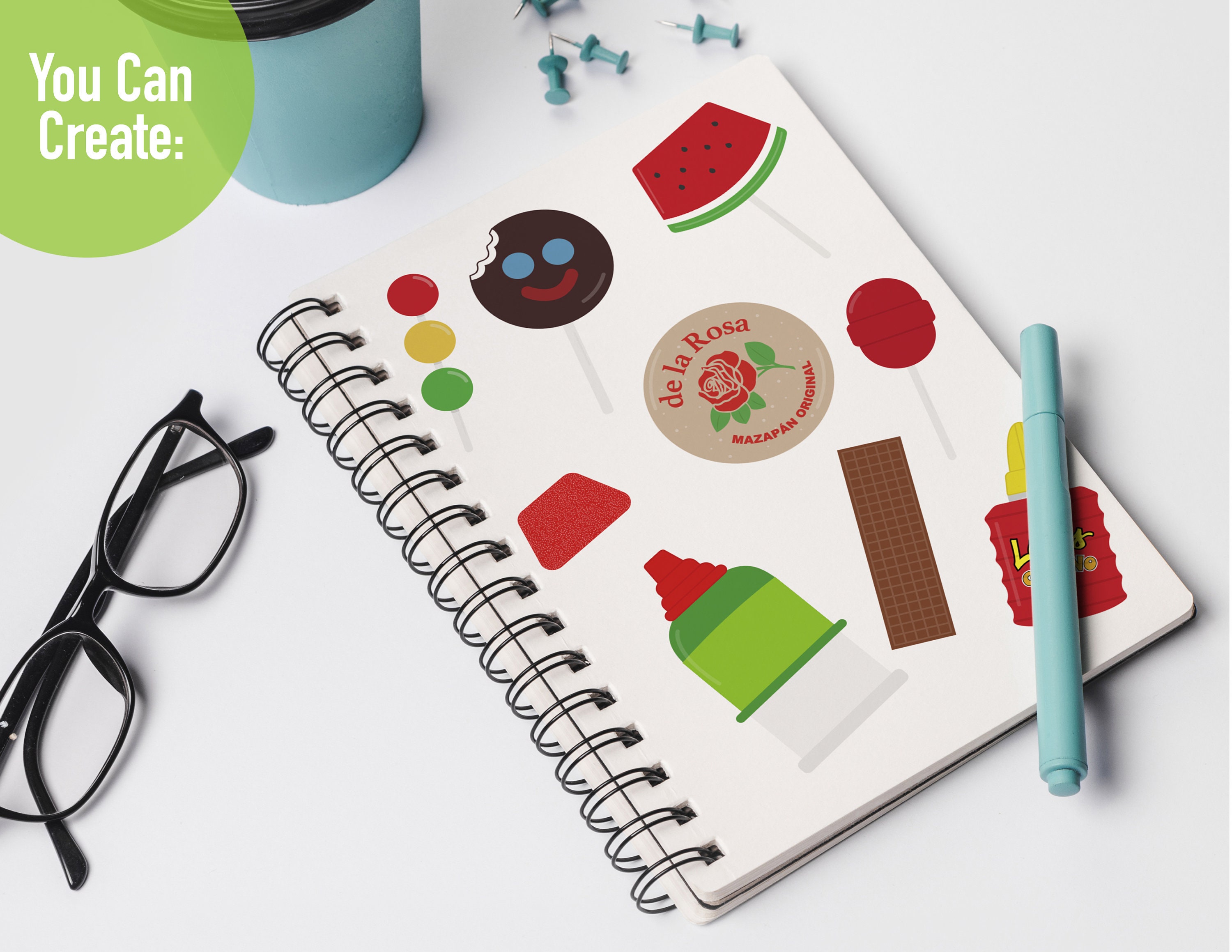 Mexican Candies Clipart Png, FREE Digital Papers, Mexican Candy ...