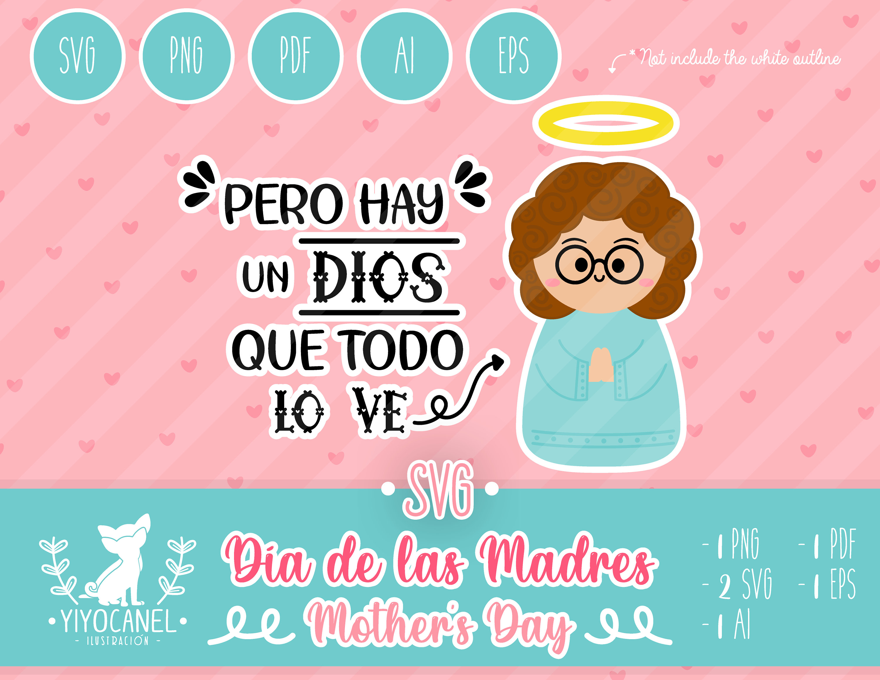 Pero Hay Un Dios Que Todo Lo Ve Svg, Mom Shirt Svg, Mom Quote Svg, Mom ...