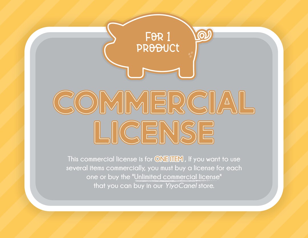 Commercial License, Commercial Use, SVG Commercial Use, Clipart License ...