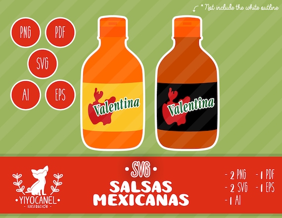 Salsa mexicana svg archivo svg mexicano para cricut salsa | Etsy México