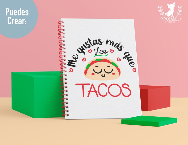 Me Gustas Más Que Los Tacos Mexican Valentines Svg Taco Svg - Etsy