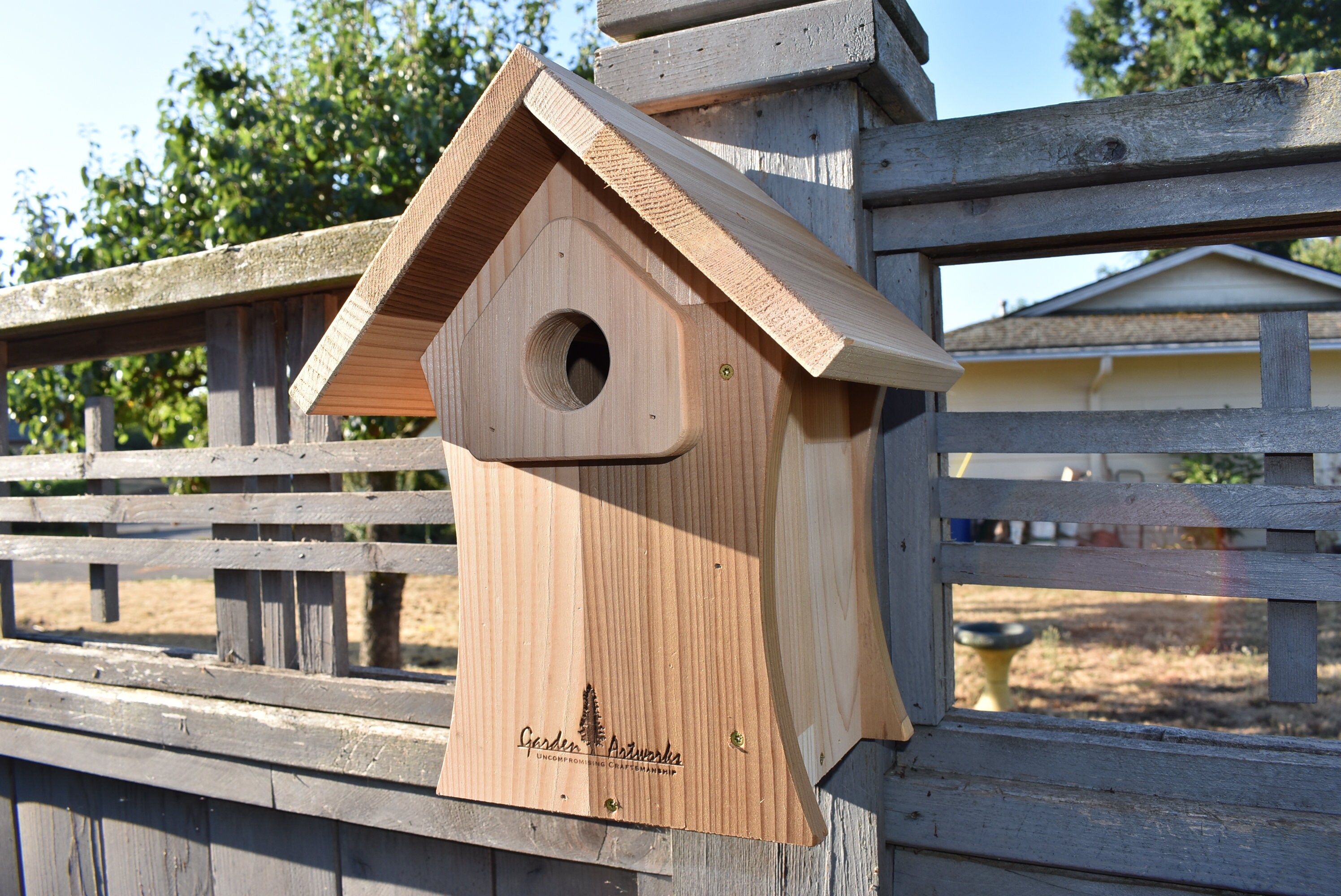 Modern Curved Bird Nest Box - Etsy