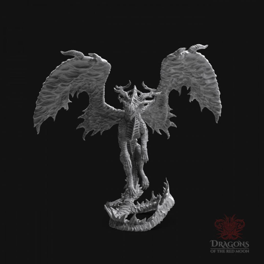 Dehrilya - Dragons of the Red Moon (lair [draco Studios]) - Etsy