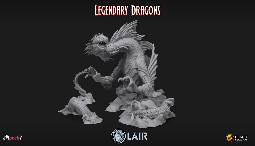 Jörmungand - Legendary Dragons (lair [draco Studios] / Jetpack 7) - Etsy