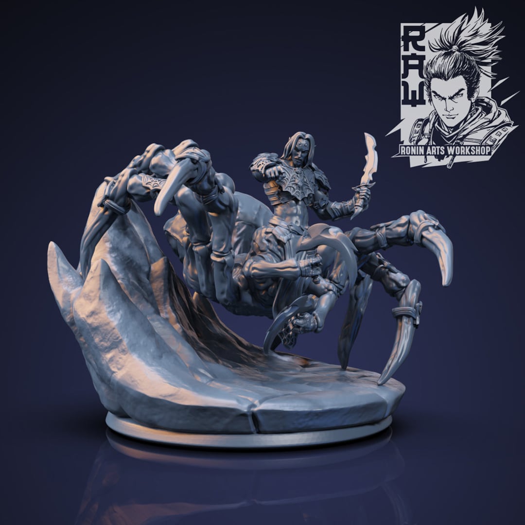 Hancash Spider Person ronin Art Workshop - Etsy
