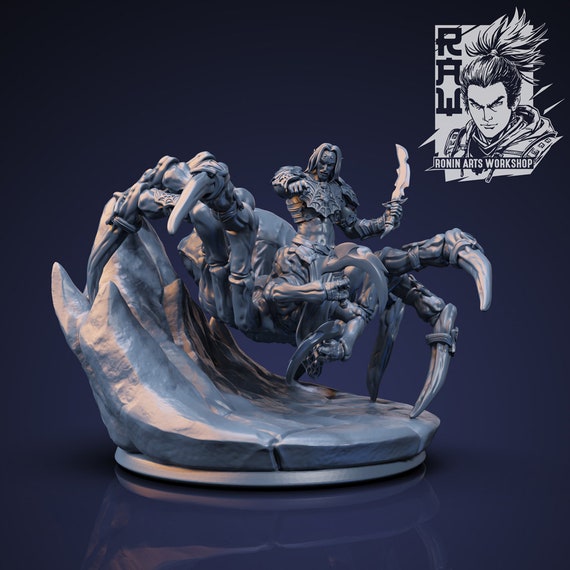 Hancash Spider Person Ronin Art Workshop | Etsy