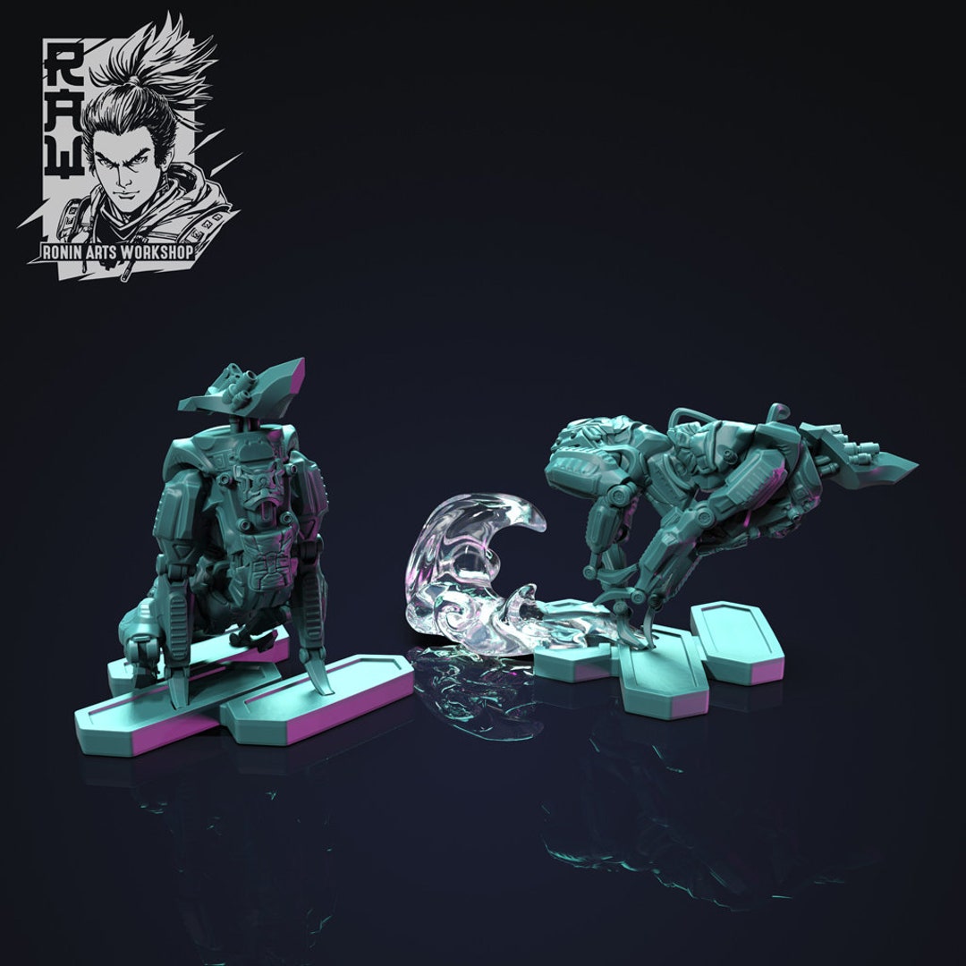 Cyberpunk - Fenrir MK2 - K9 Drone (ronin Art Workshop) - Etsy