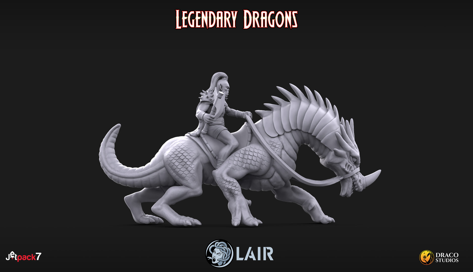 War Drake Legendary Dragons Lair Draco Studios / Jetpack | Etsy